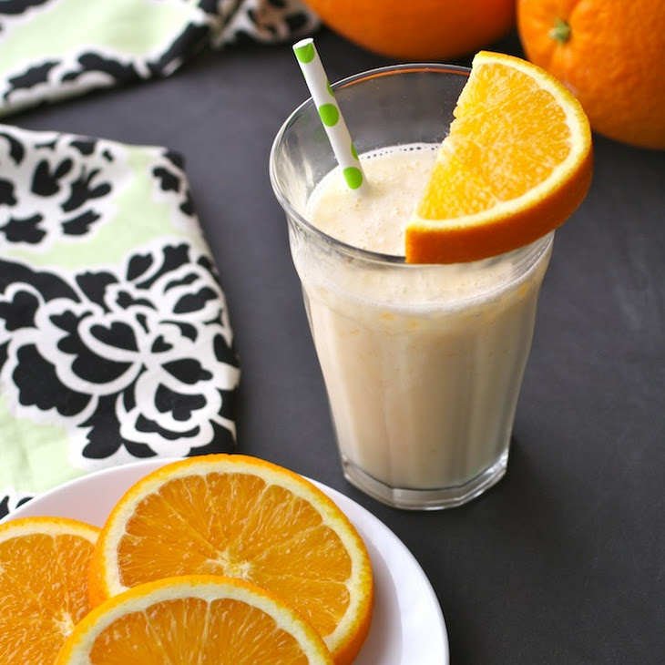 Fresh Orange Juice & Ginger Smoothies Recipe