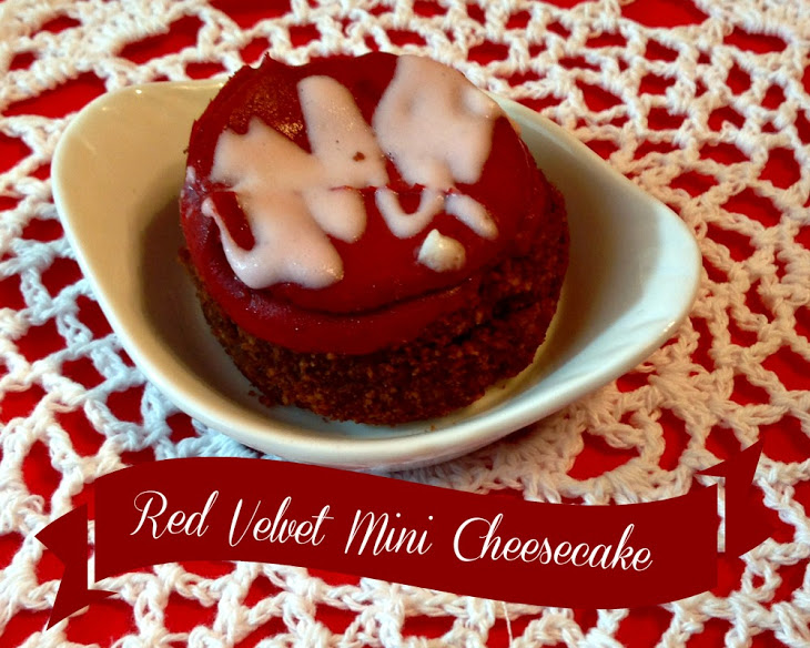 Mini Red Velvet Cheesecakes Recipe