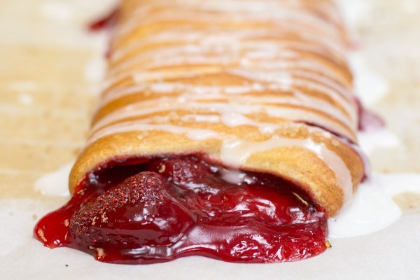 Strawberry Crescent Braid Recipe