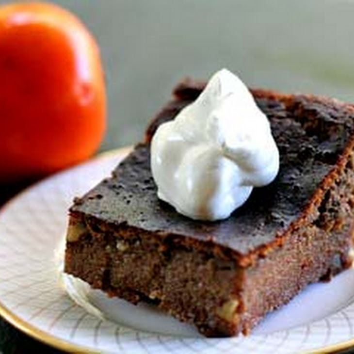 Persimmon Pudding Cake Recipe