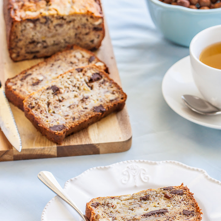 Banana, Hazelnut & Chocolate Chunk Loaf Recipe