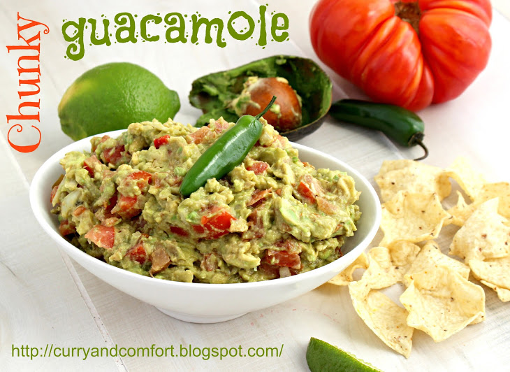 Chunky Guacamole Recipe