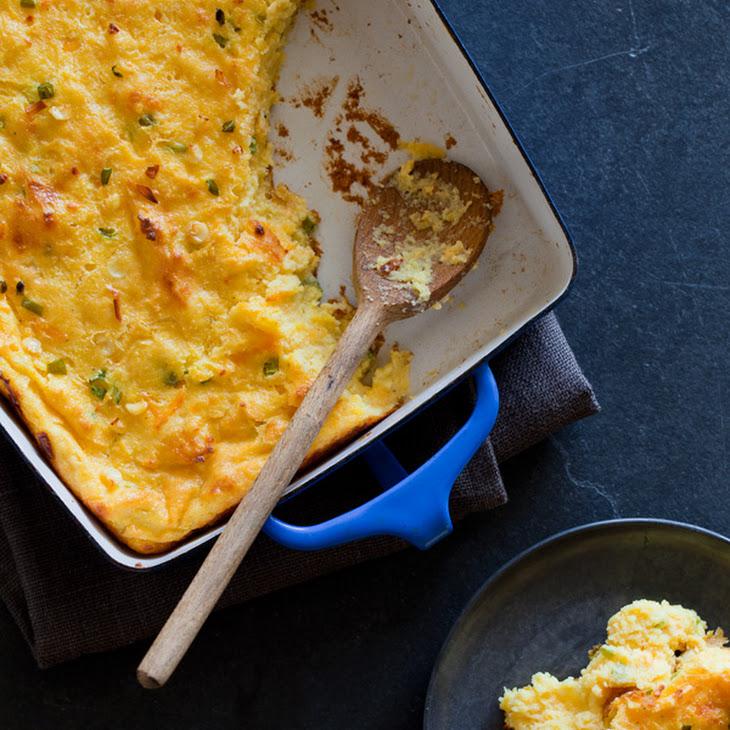 Jalapeño Cheddar Spoon Bread Recipe