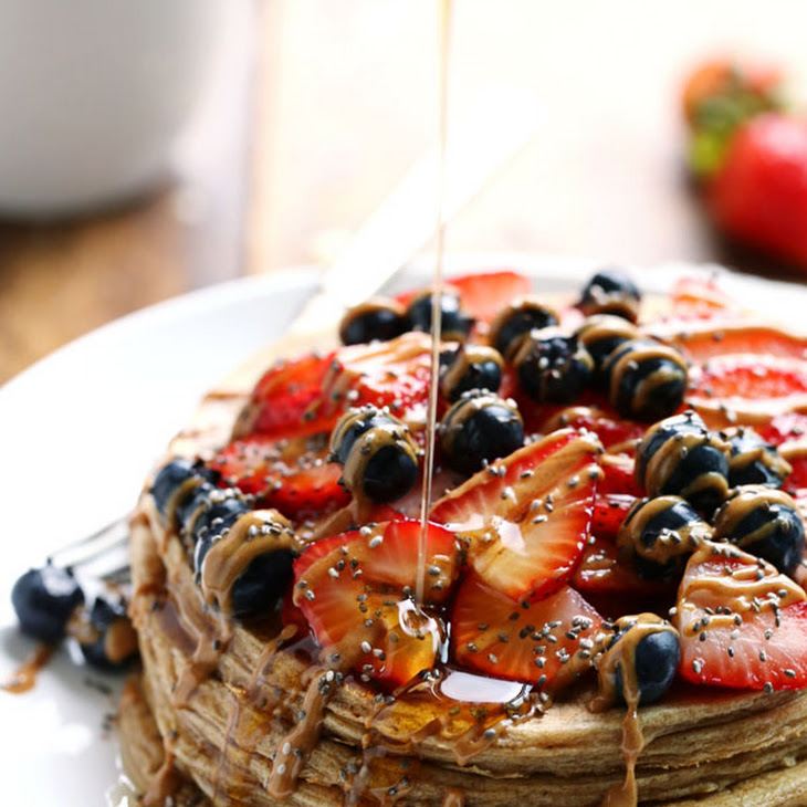 Cinnamon Whole Grain Power Pancakes Recipe