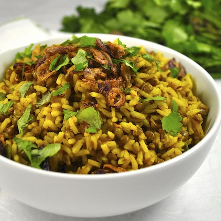 Middle Eastern Rice (Mejadra) Recipe